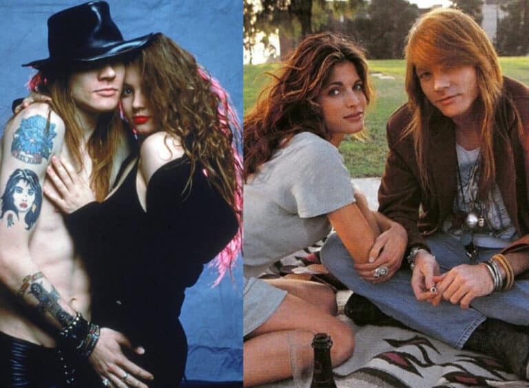 Namorada de Axl Rose: os romances do vocalista do Guns 'n' Roses | DCI