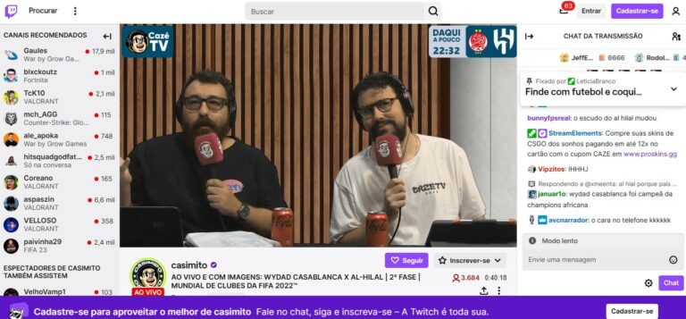 Cazé TV: como assistir o Mundial de Clubes pelo canal do Casimiro no ...