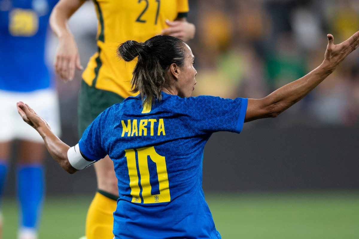 Quantos gols a Marta tem em Copa do Mundo de futebol? | DCI