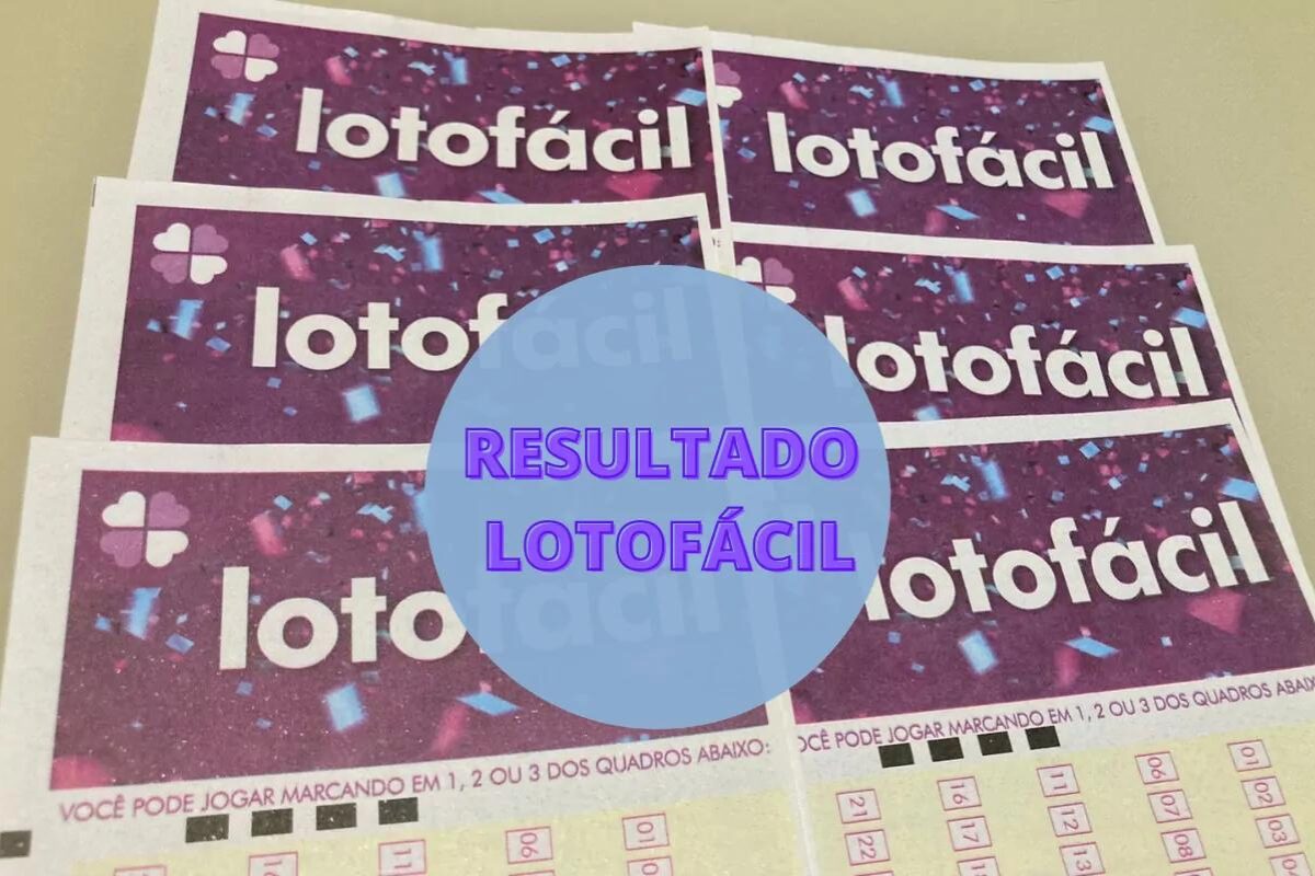 Resultado da Lotofácil 3067 de segunda-feira e ganhadores hoje, 01/04