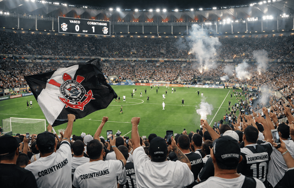 Confira onde vai passar o jogo do Corinthians hoje contra o Vasco na ...
