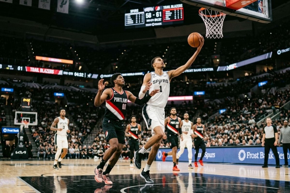 NBA: onde assistir Spurs x Trail Blazers e transmissão do jogo 3 dos ...