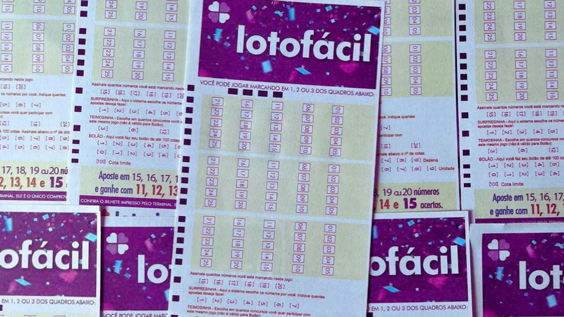 Resultado da Lotofácil de hoje, concurso 3695, terça (26/5/26) | DCI