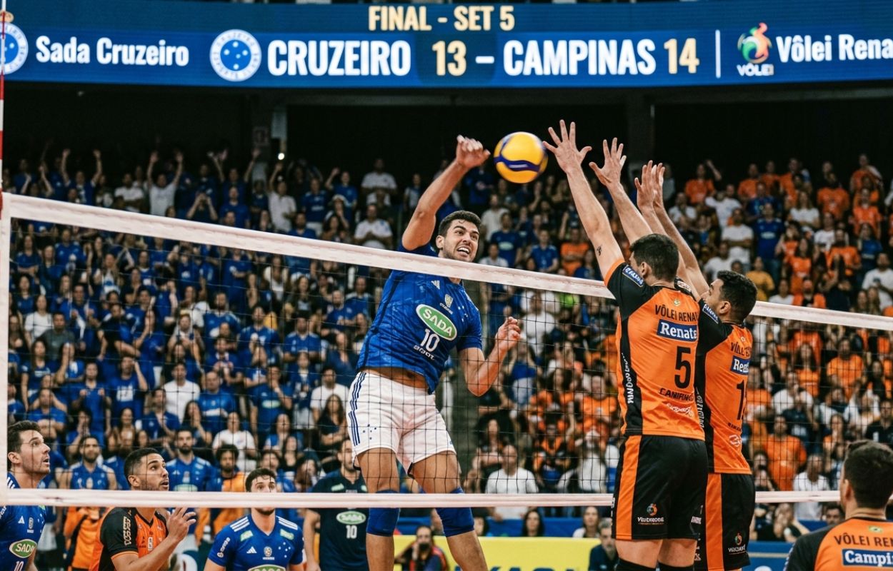 Cruzeiro x Campinas: que dia é a final Superliga Masculina de Vôlei | DCI
